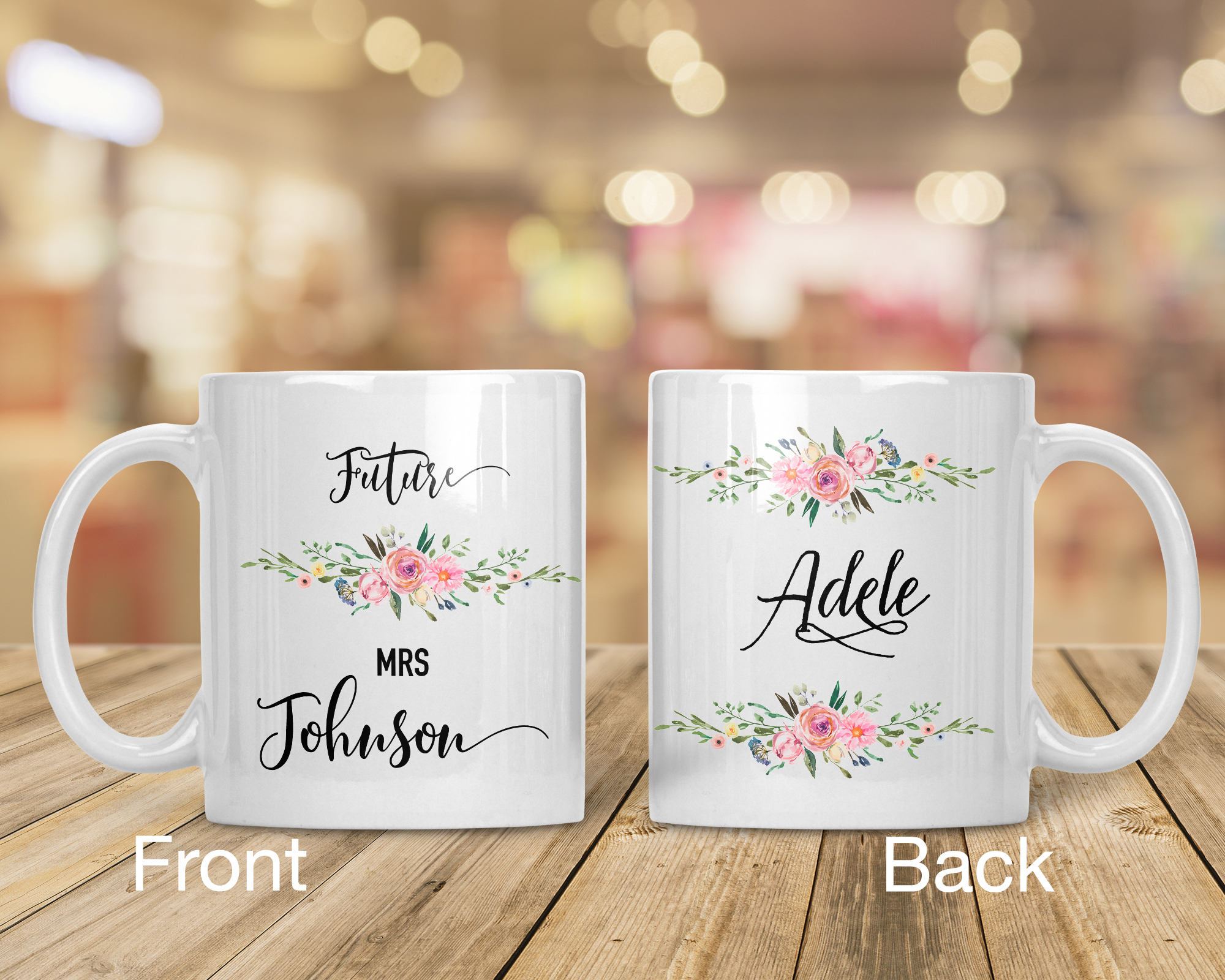 Bride Mug-Wedding Mug- Future Mrs Mug-Engagement Gift-Bridal Shower ...